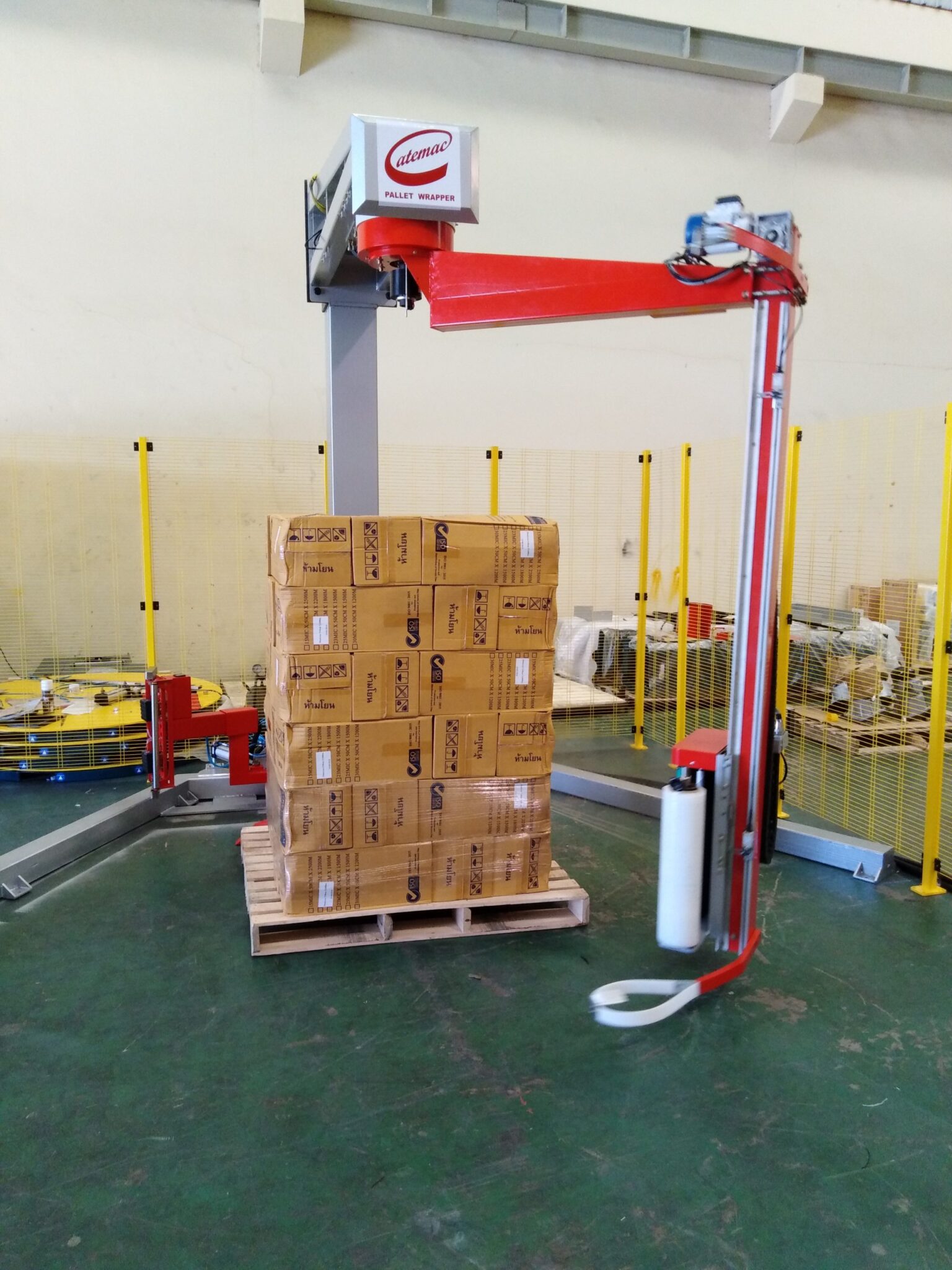 Rotary Arm Pallet Wrapping Machine ATEMAC 2300B - Atemac